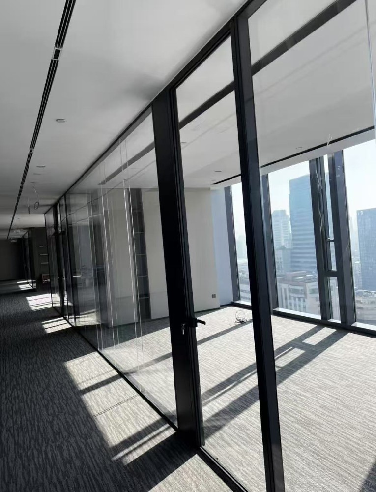 Office partitions, single-glass partitions, double-glass partitions ...